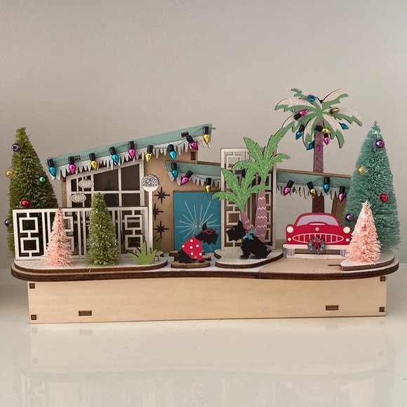Cost Plus World Market | Holiday | World Market Mcm Light Up Led Wood House | Poshmark